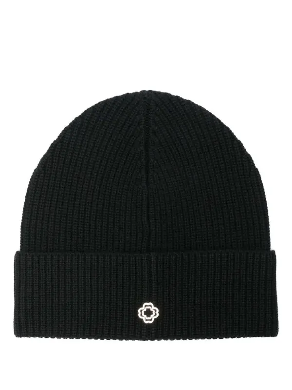 Maje Knitted Beanie - Black