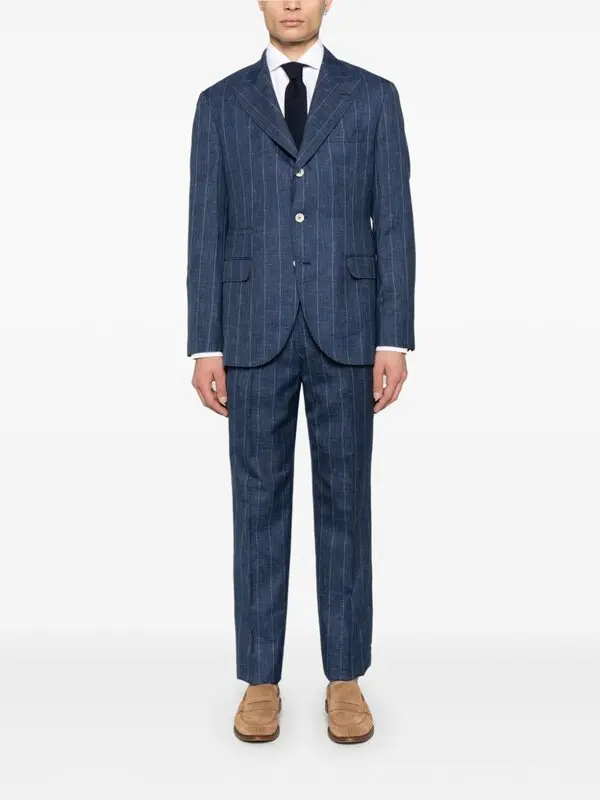 Brunello Cucinelli Striped Suit