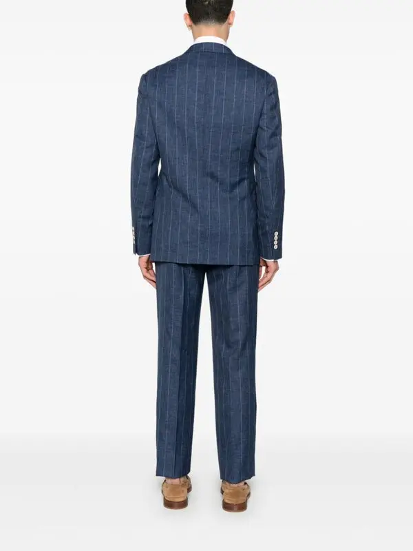 Brunello Cucinelli Striped Suit