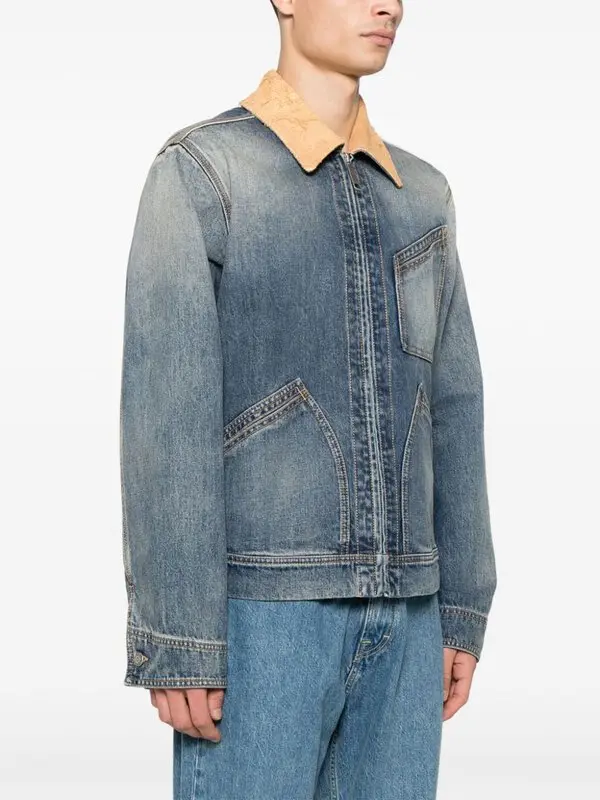Alexander McQueen Denim Jacket - Blue