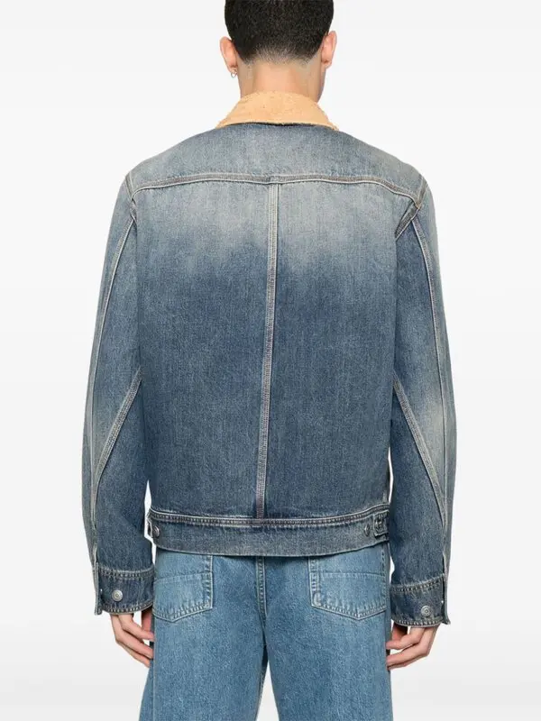 Alexander McQueen Denim Jacket - Blue