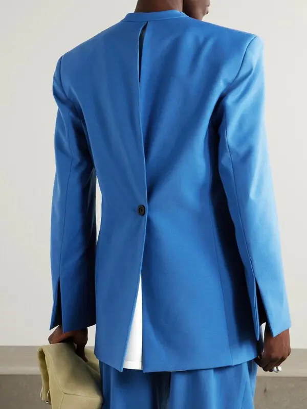ESSE STUDIOS Homme Double-breasted Oversized Woven Blazer