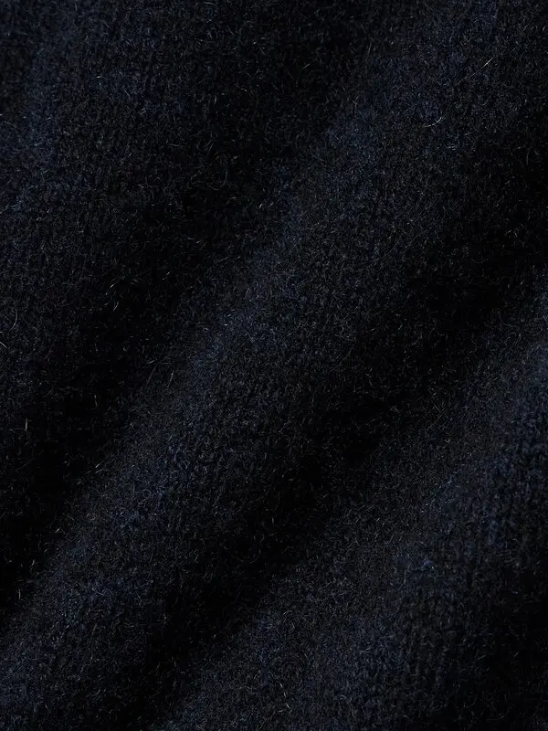 Khaite Mia Ribbed Cashmere Sweater - Blue