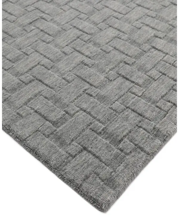 Bloomingdale'S Timeless Rug Designs Modern Peyton Area Rug, 3' X 5 - Gray