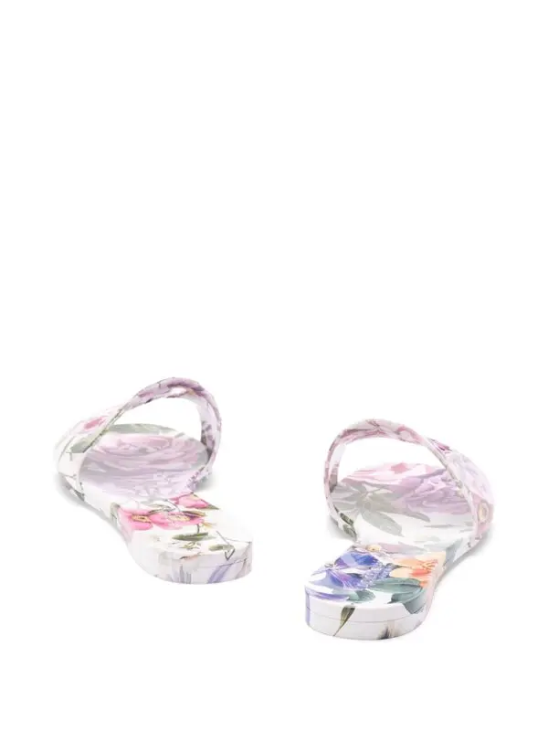Dolce & Gabbana Floral-print Slides