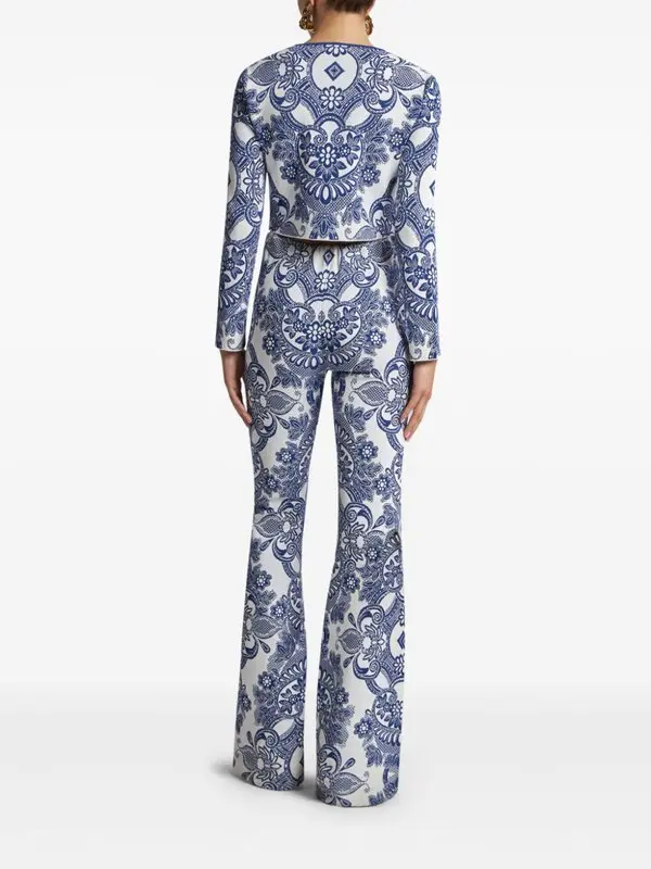 Etro Paisley-intarsia Cardigan