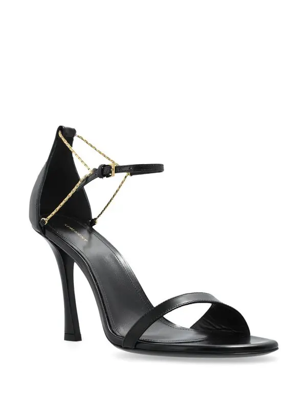 Givenchy 90mm 4g Liquid Sandals - Black