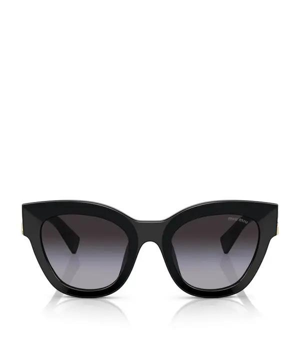 Miu Miu Acetate Mu01ys Sunglasses - Black
