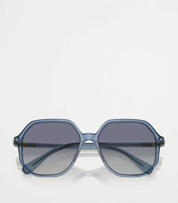 SWAROVSKI Oversized Sk6003 Sunglasses - Blue