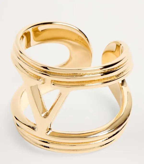 Valentino Garavani Vlogo Signature Ring - Gold