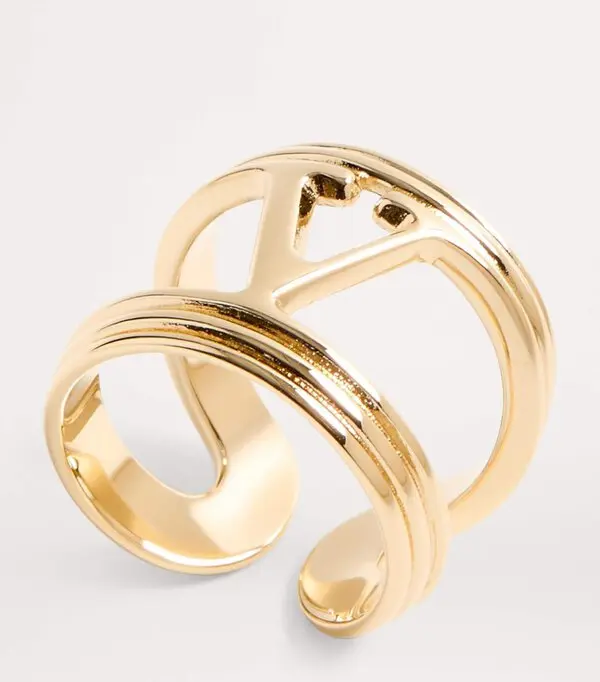 Valentino Garavani Vlogo Signature Ring - Gold