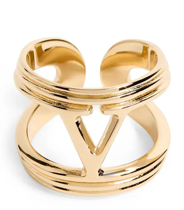 Valentino Garavani Vlogo Signature Ring - Gold