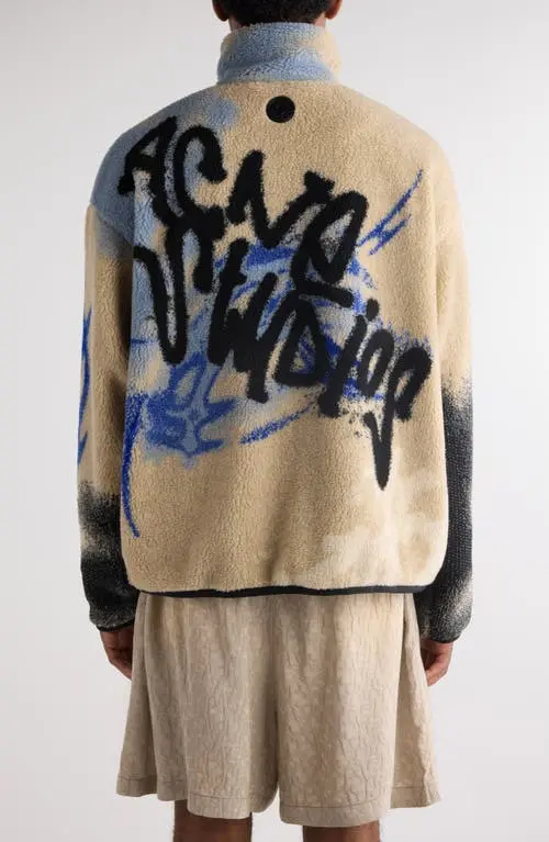 Acne Studios Oversized Fleece Zip Jacket