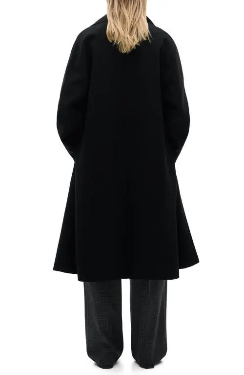 Mango Handmade Oversized Wool-blend Coat