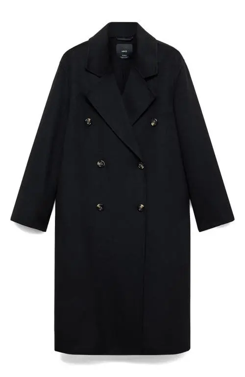 Mango Handmade Oversized Wool-blend Coat