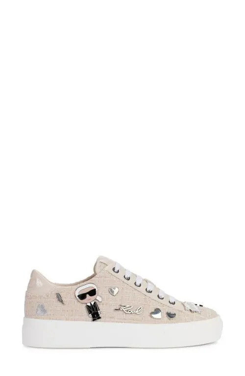 Karl Lagerfeld Paris Cate Tweed Sneakers