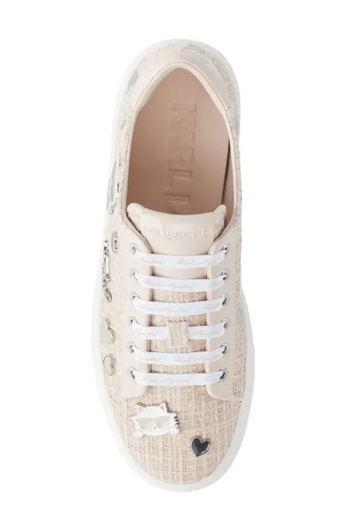 Karl Lagerfeld Paris Cate Tweed Sneakers