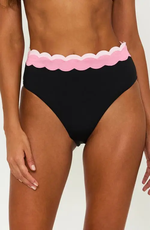 Beach Riot Harriet High Waist Bikini Bottoms - Sweet Berr