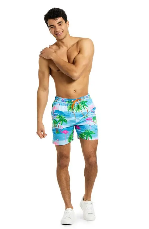 Opposuits Flaminguy Stretch Swim Trunks