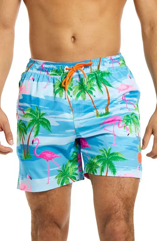 Opposuits Flaminguy Stretch Swim Trunks