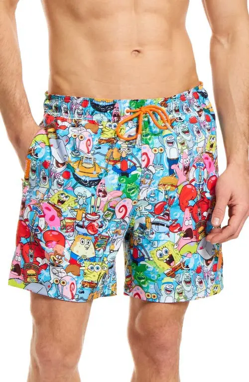 Opposuits Printed Stretch Swim Trunks - Miscellaneous
