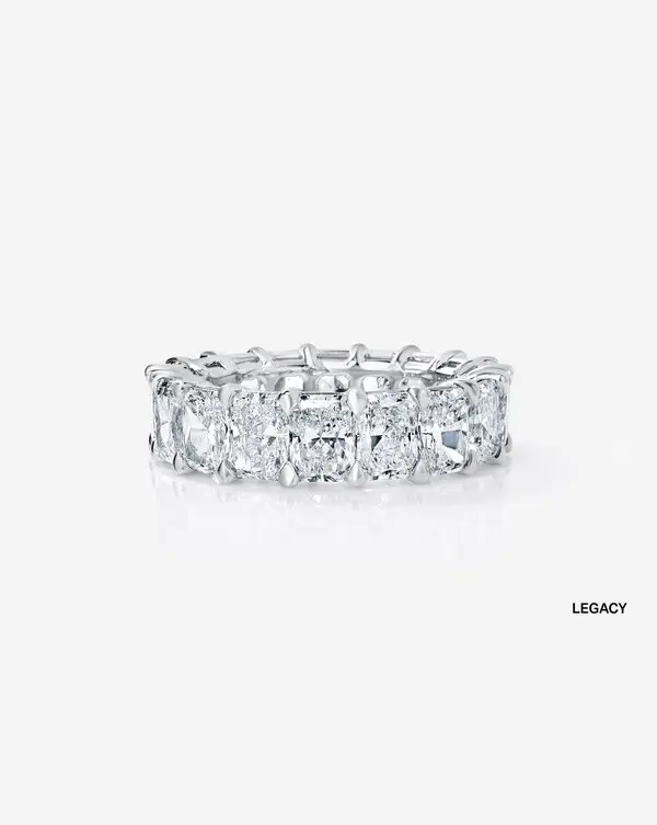 Ring Concierge Radiant Lab Diamond Eternity Band - Platinum