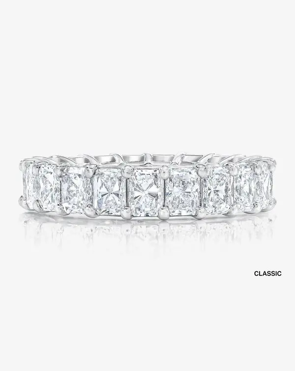 Ring Concierge Radiant Lab Diamond Eternity Band - Platinum