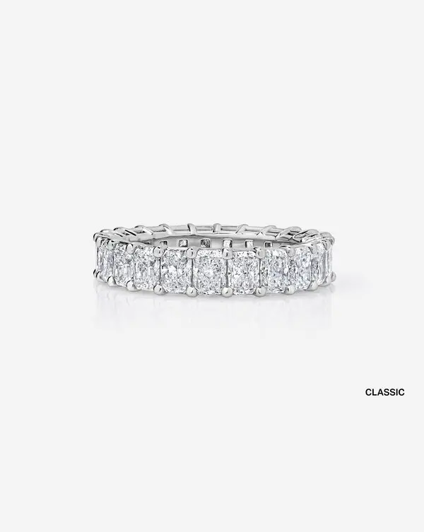 Ring Concierge Radiant Lab Diamond Eternity Band - Platinum