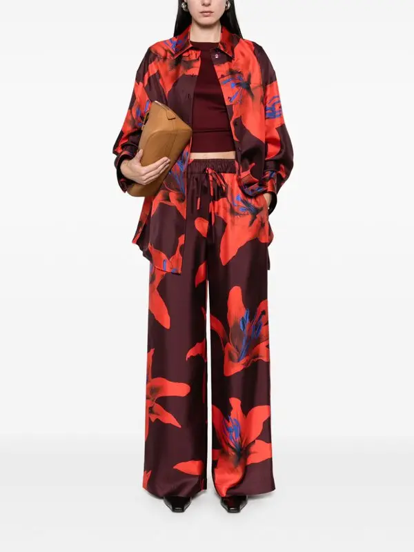 Alexander McQueen Floral-print Shirt