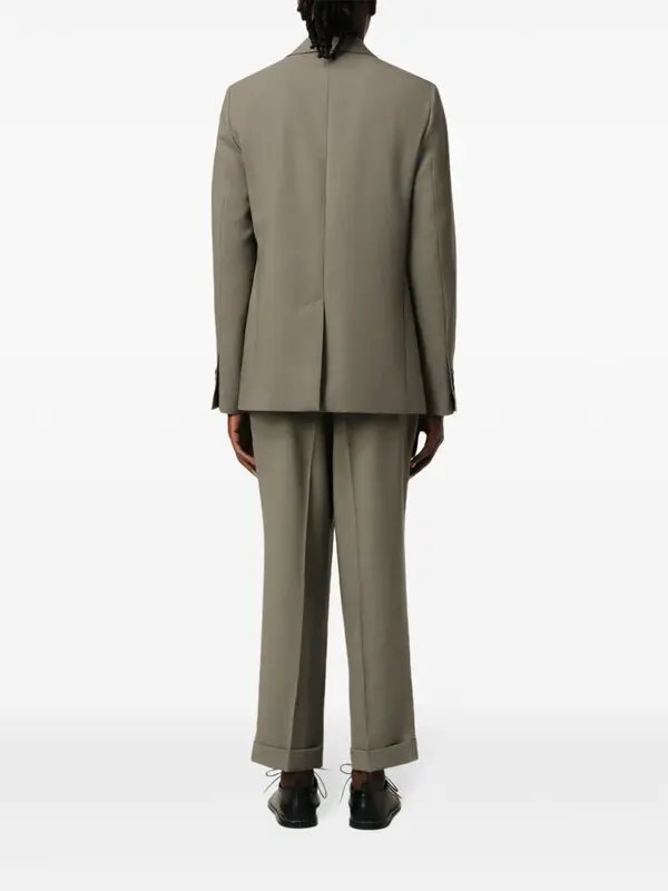 AMI Paris Wool Blazer - Grey