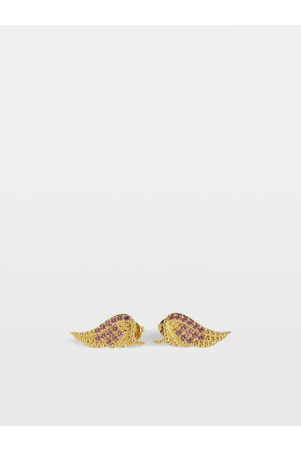 Zadig&Voltaire Rock Wing Earrings - Gold