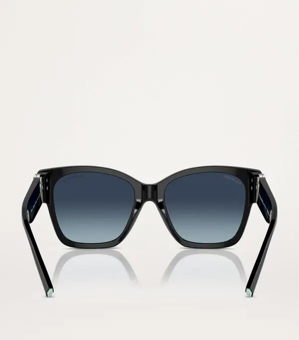Tiffany & Co. Acetate Square Sunglasses - Black
