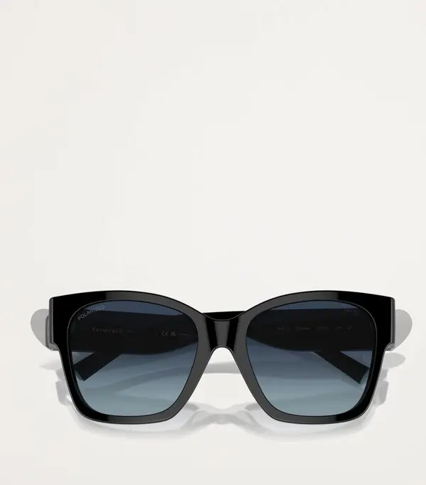 Tiffany & Co. Acetate Square Sunglasses - Black