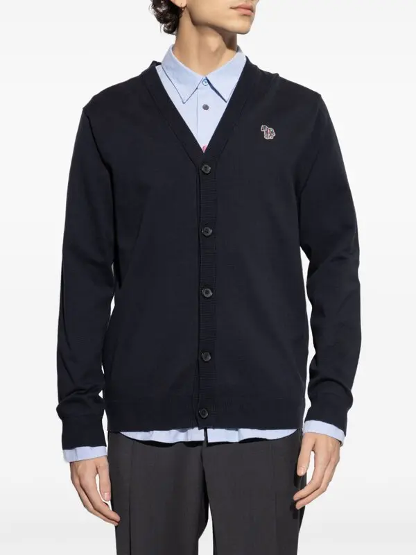 Paul Smith Zebra Patch Cardigan