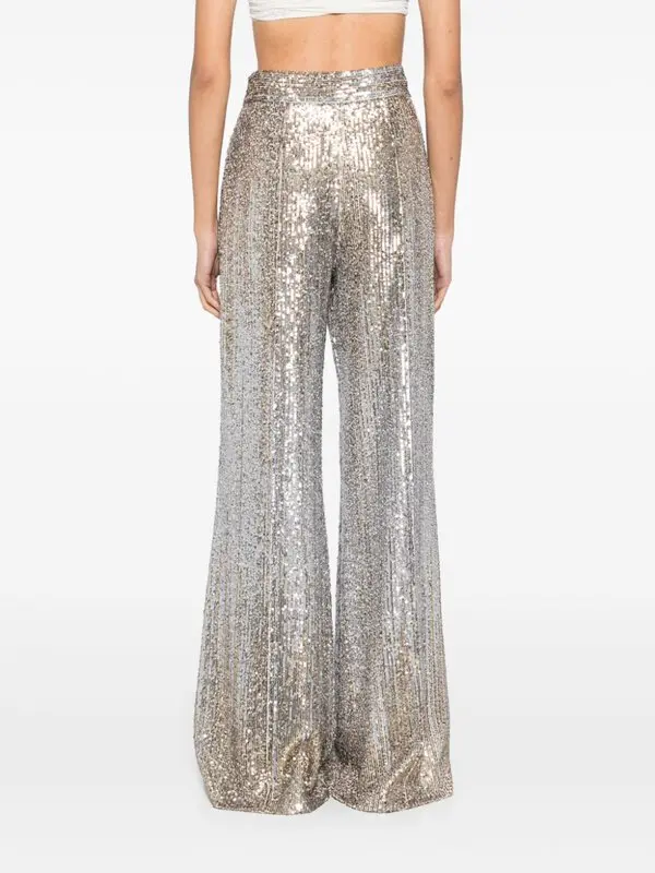 Elie Saab Gradient-sequin Trousers