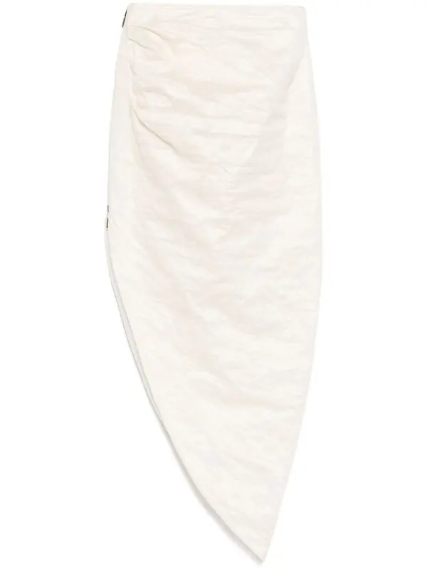 Maticevski Cologne Draped Skirt - Neutrals