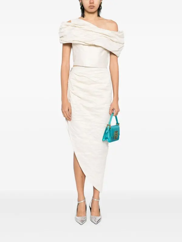 Maticevski Cologne Draped Skirt