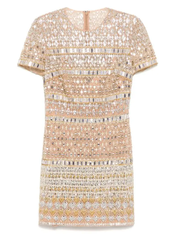 Elie Saab Bead-embroidered Dress