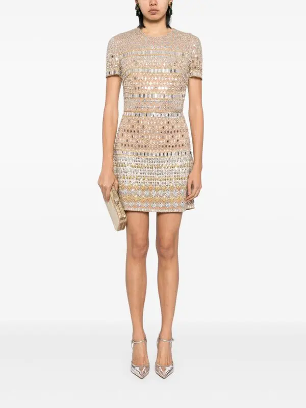 Elie Saab Bead-embroidered Dress