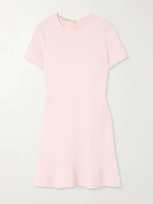 Stella McCartney Ruffled Cady Mini Dress