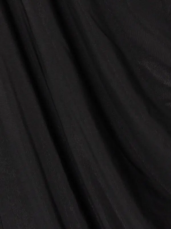 Magda Butrym Asymmetric Ruched Midi Dress