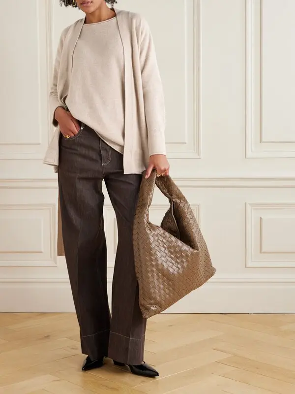 Max Mara Cashmere T-shirt - Neutrals