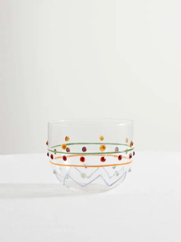 Dolce & Gabbana Painted Glass Bowl