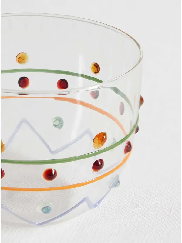 Dolce & Gabbana Painted Glass Bowl