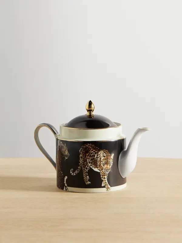 Dolce & Gabbana Printed Porcelain Tea Pot - Animal Print