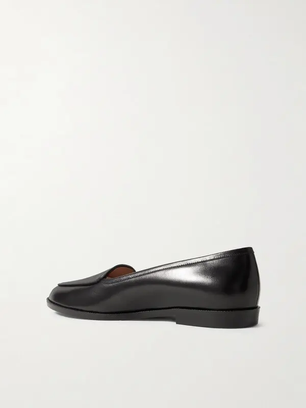 Bally Edlyn Leather Loafers - Black