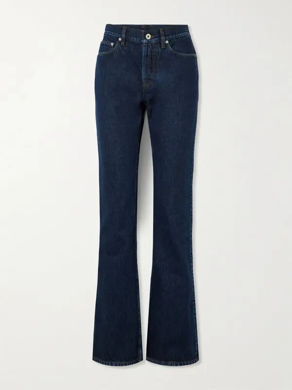 Burberry High-rise Flare Jeans - Blue