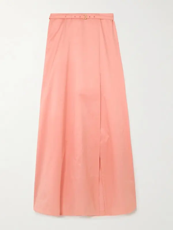 Aje Etta Belted Maxi Skirt - Orange
