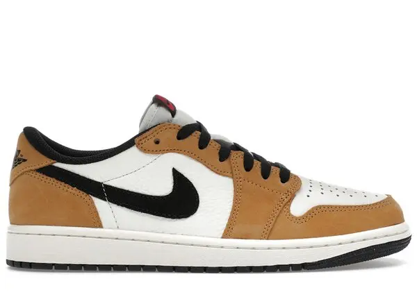 JORDAN 1 Low Og Rookie Of The Year Sneakers - Sail/black/golden Harvest
