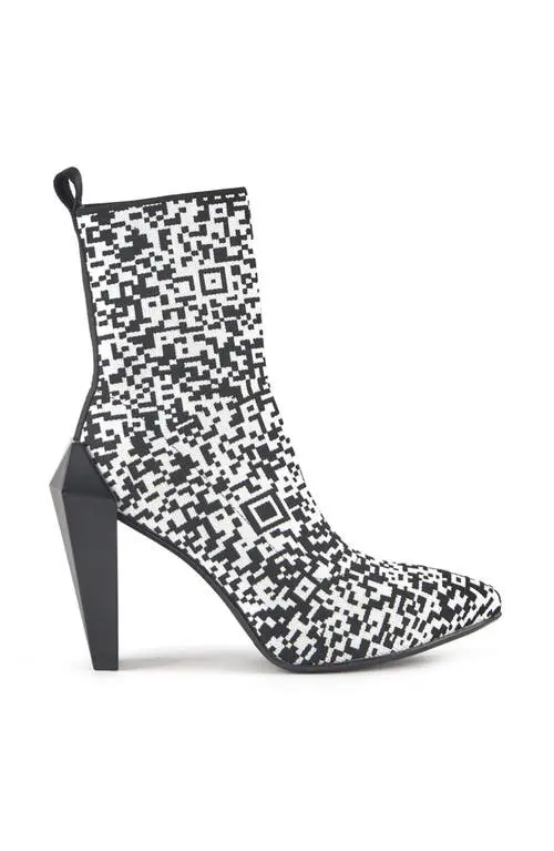 United Nude Gem Platform Sock Bootie